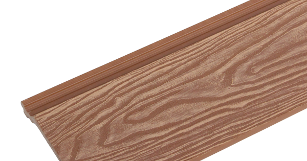 ClickClad Teak 3.6m Woodgrain Composite Cladding