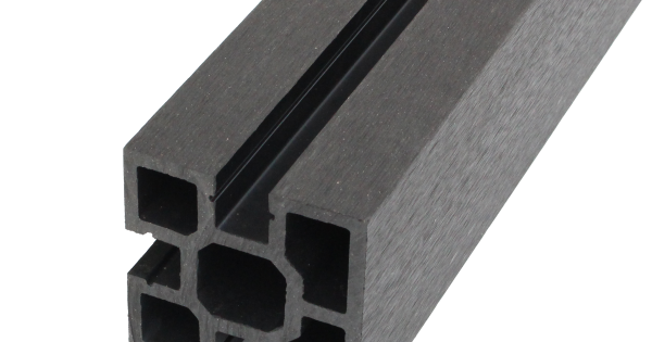 VersaFence Composite Post - Charcoal
