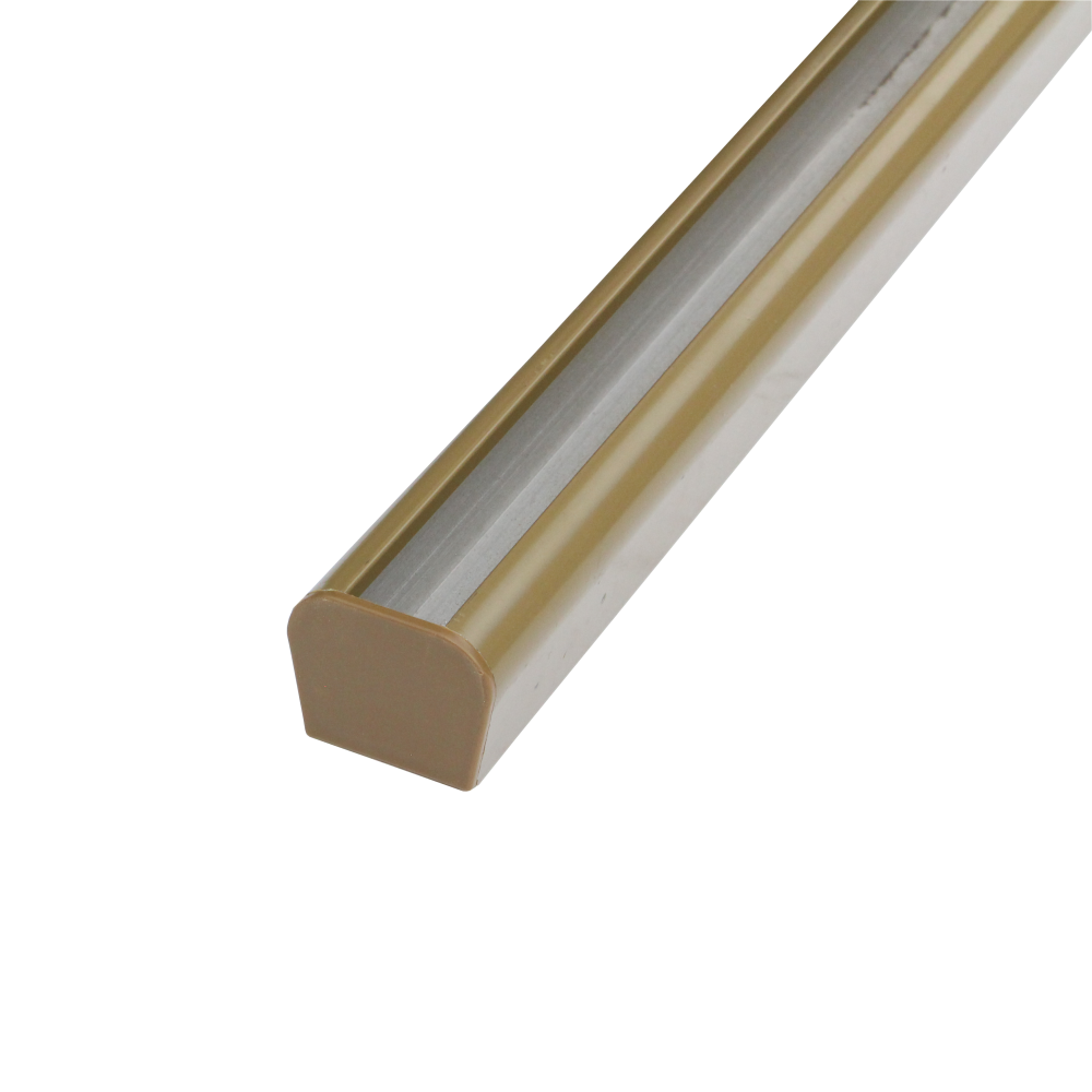 VersaFence Retrofit Aluminium Insert Cap - Brown For Concrete Posts
